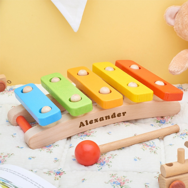 Wooden Xylophone - Etsy