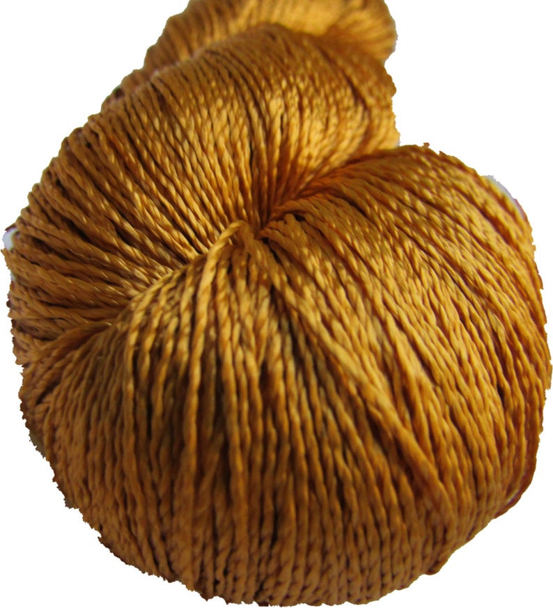 Viscose Rayon Silk Yarn for Crochet and Knitting, Lace Thin Shiny Yarn ...