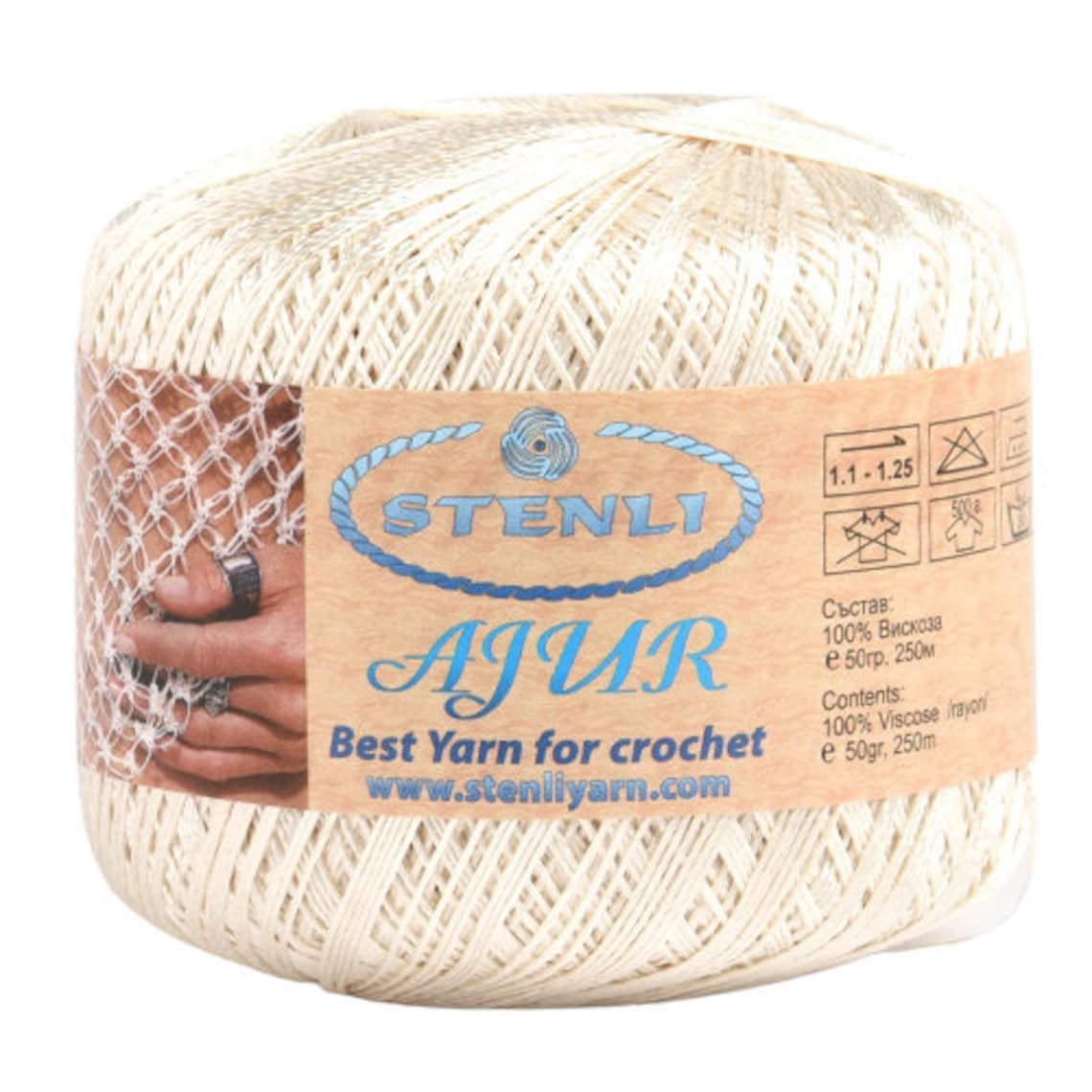 6 Balls Viscose Rayon Silk Yarn for Crochet and Knitting | Etsy