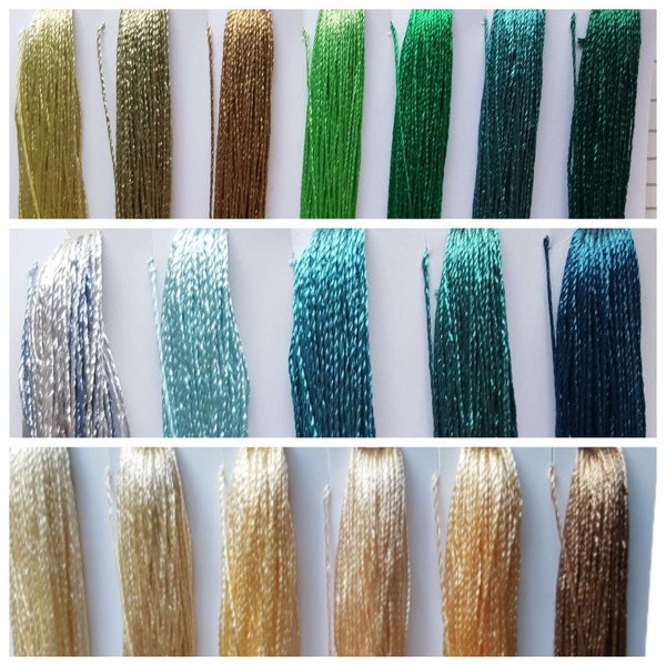 Silk Embroidery Thread - Etsy