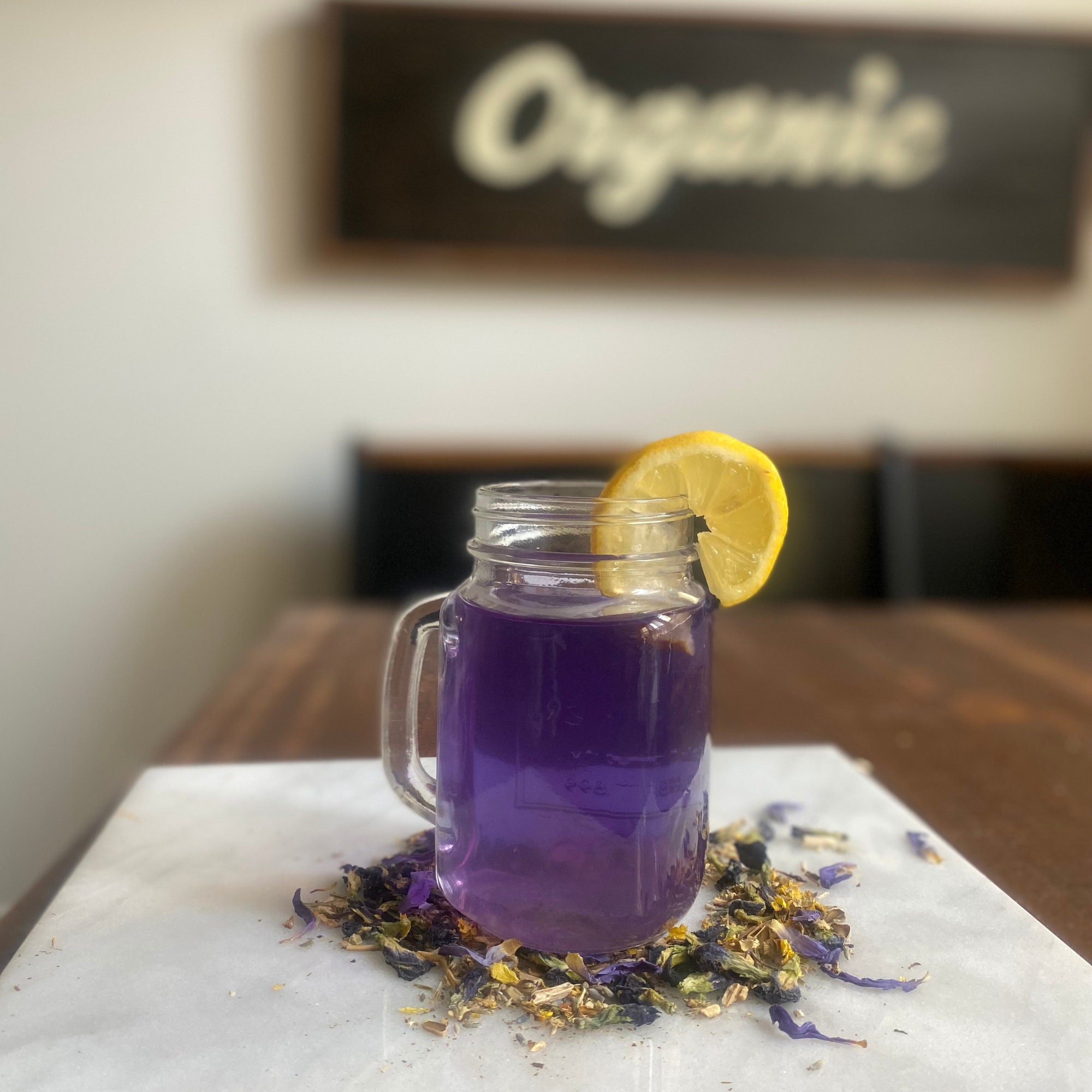 Purple Haze Herbal Tea Blue Lotus Butterfly Pea Flower Pain - Etsy