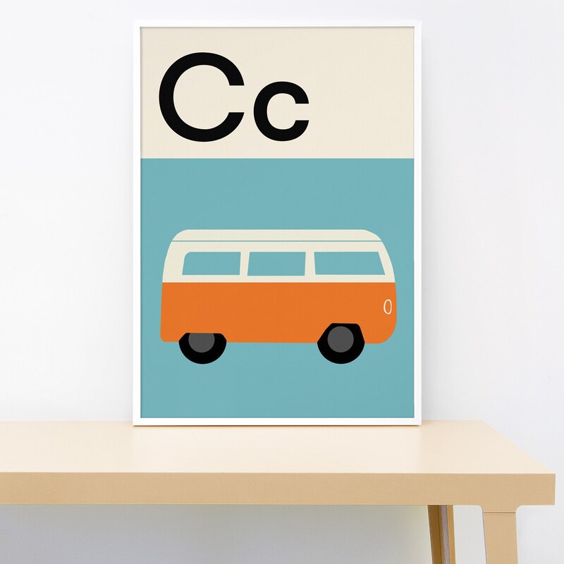 Camping Alphabet - Etsy