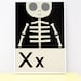 X-ray - Alphabet Print - Etsy