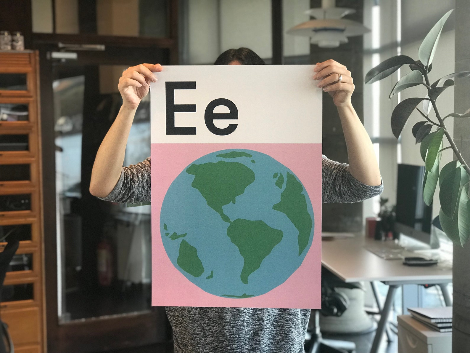 Earth Alphabet Print - Etsy