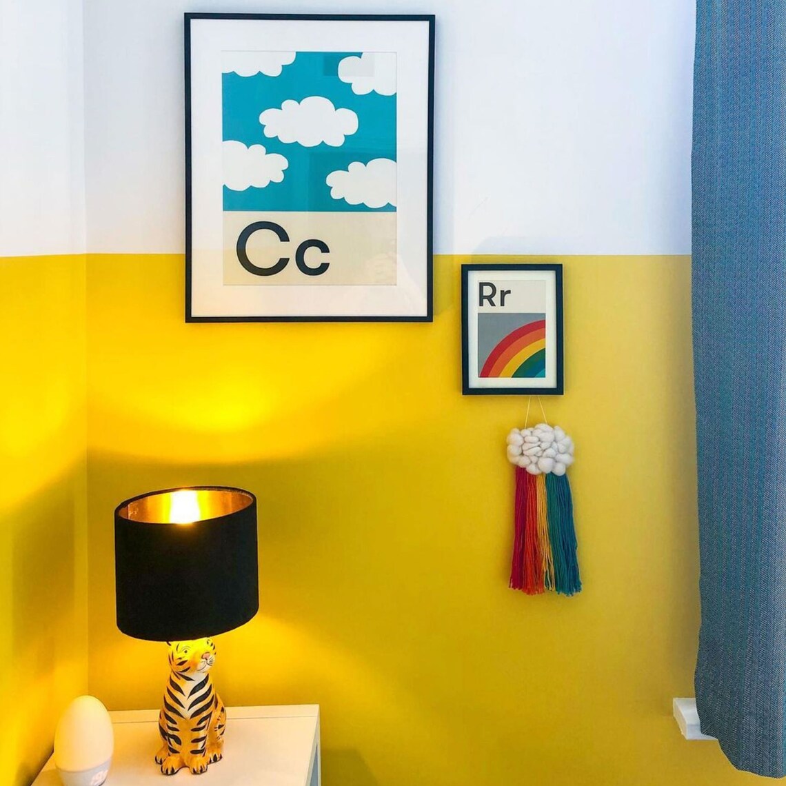 Clouds Alphabet Print - Etsy