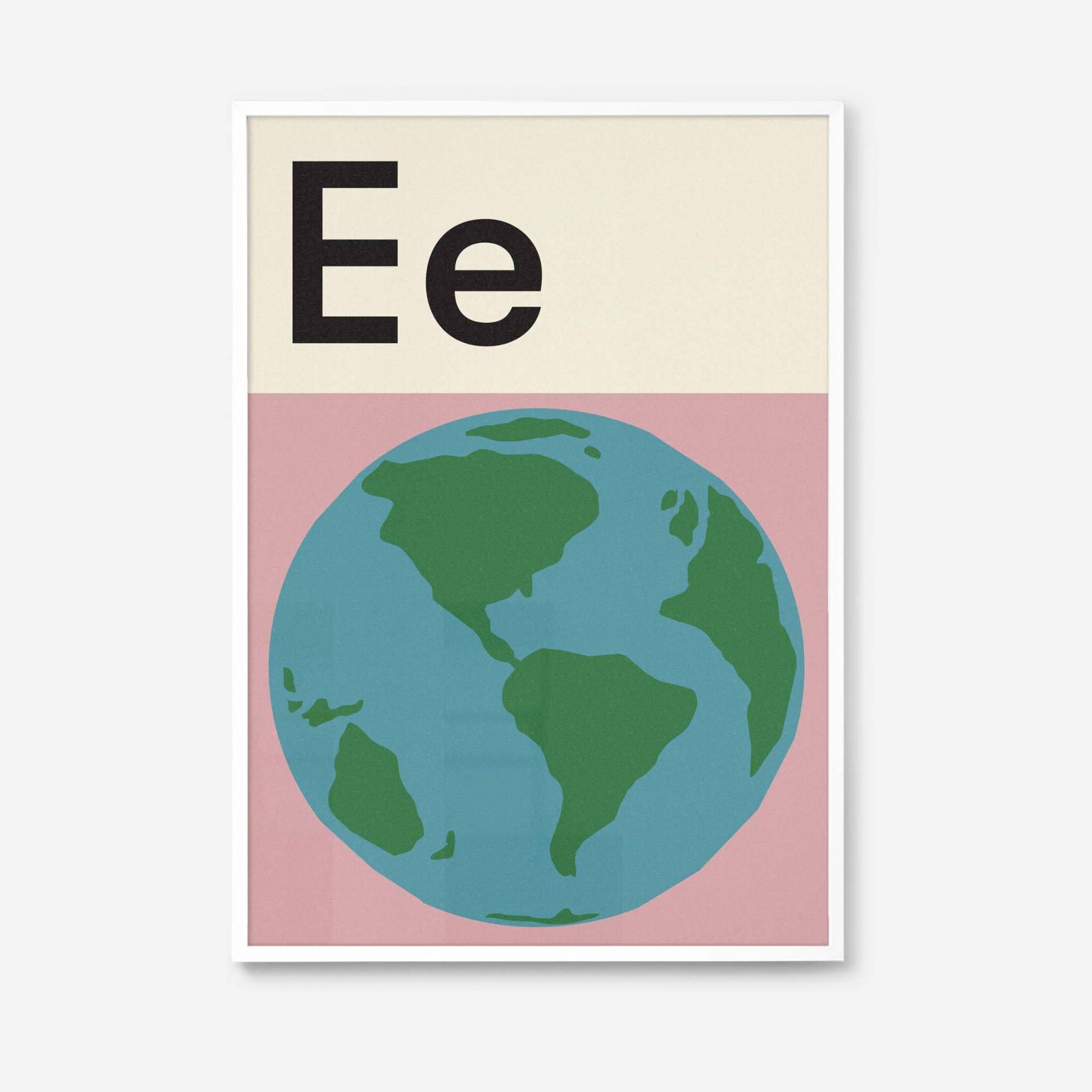 Earth Alphabet Print - Etsy