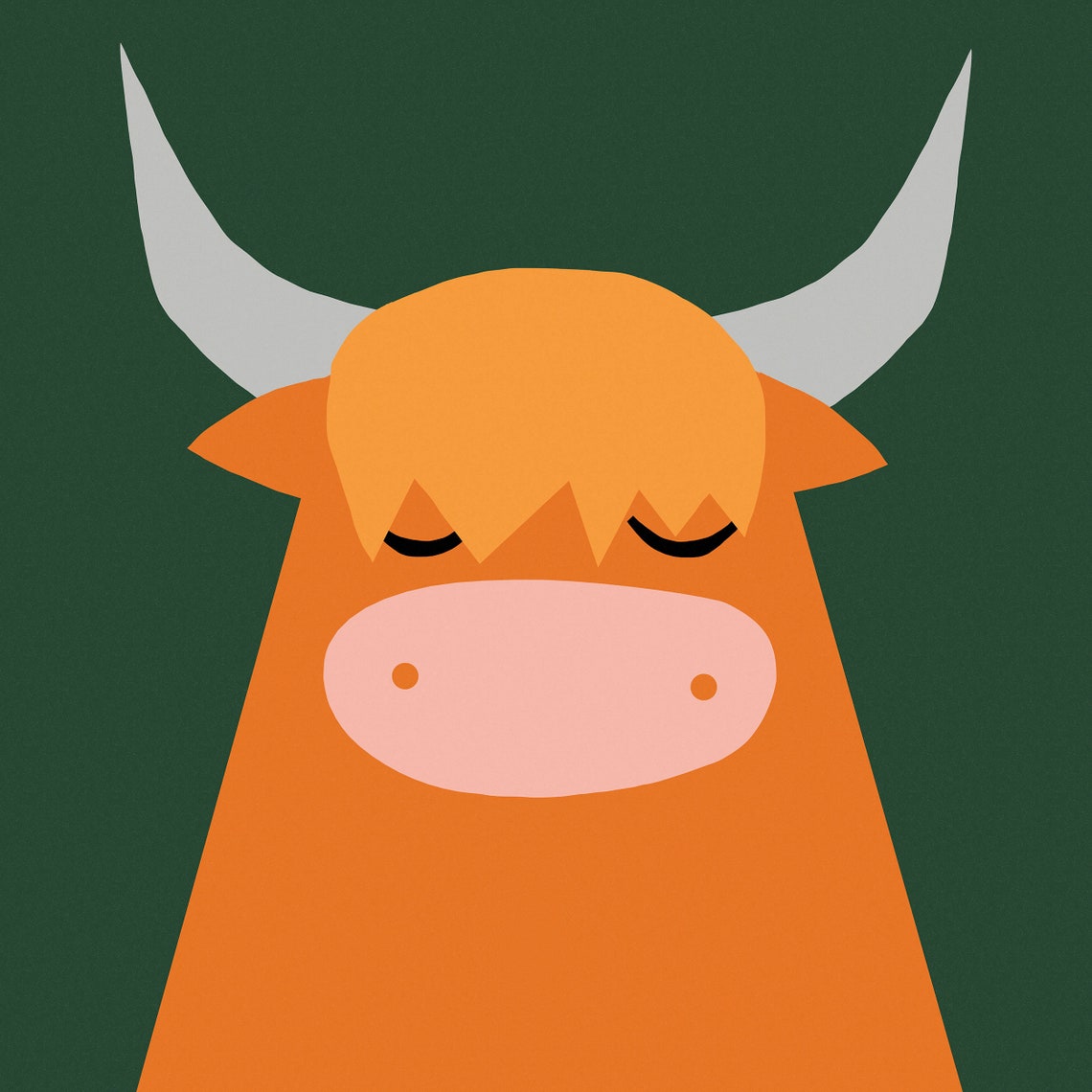 Moo Animal Sounds Print - Etsy