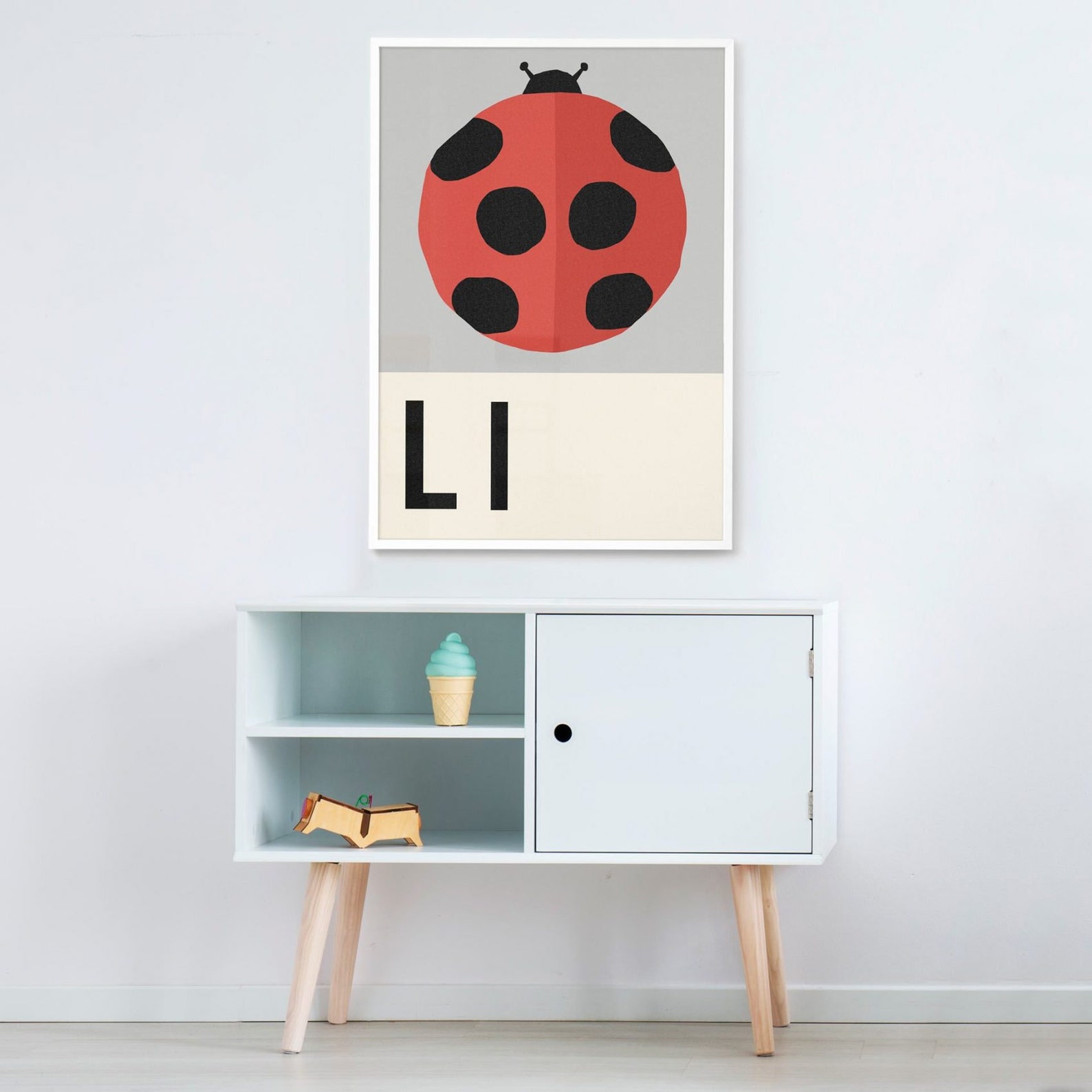 Ladybird Alphabet Print - Etsy