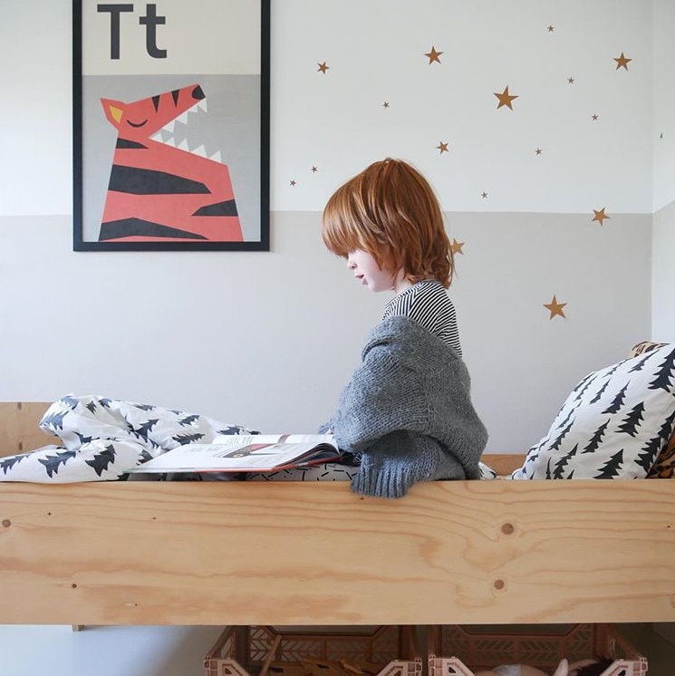 Tiger Alphabet Print - Etsy