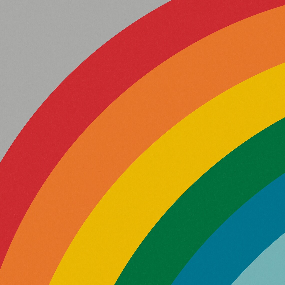 Rainbow Alphabet Print | Etsy