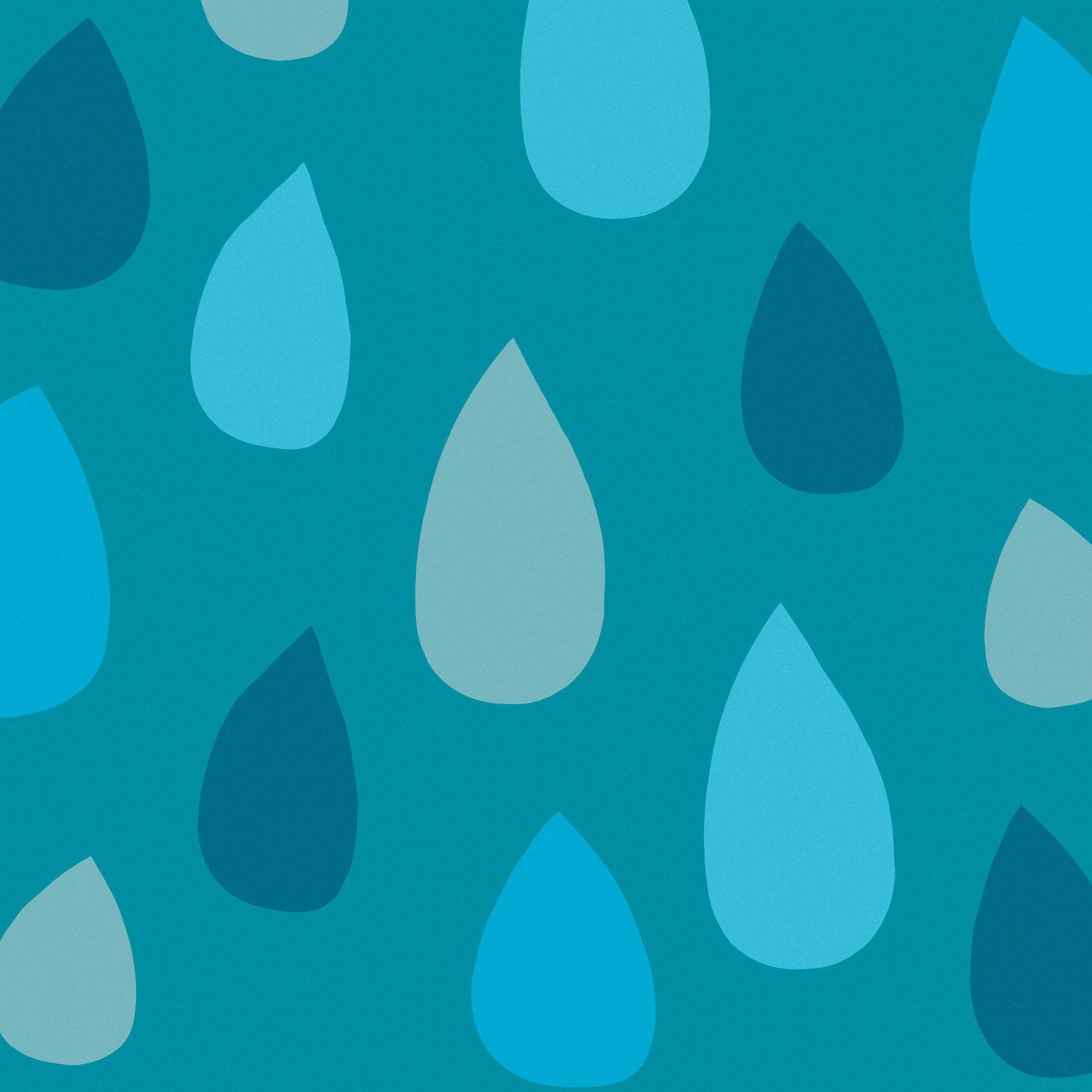 Raindrops Alphabet Print Etsy