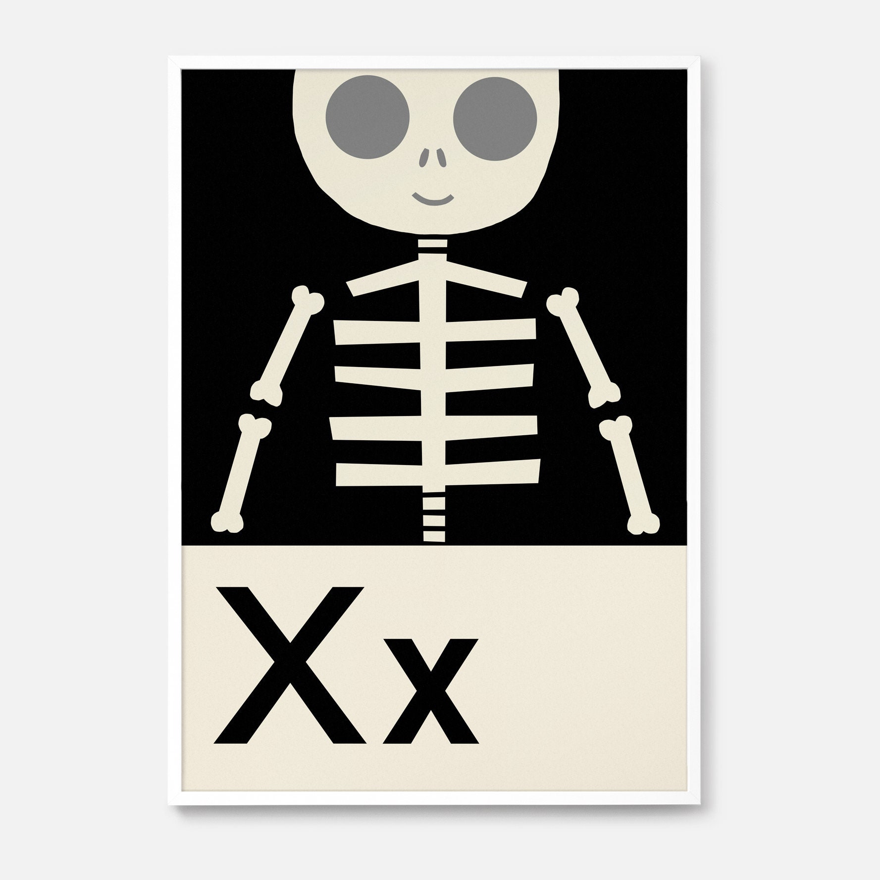 X-ray Alphabet Print | Etsy