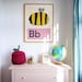 Bee Alphabet Print - Etsy