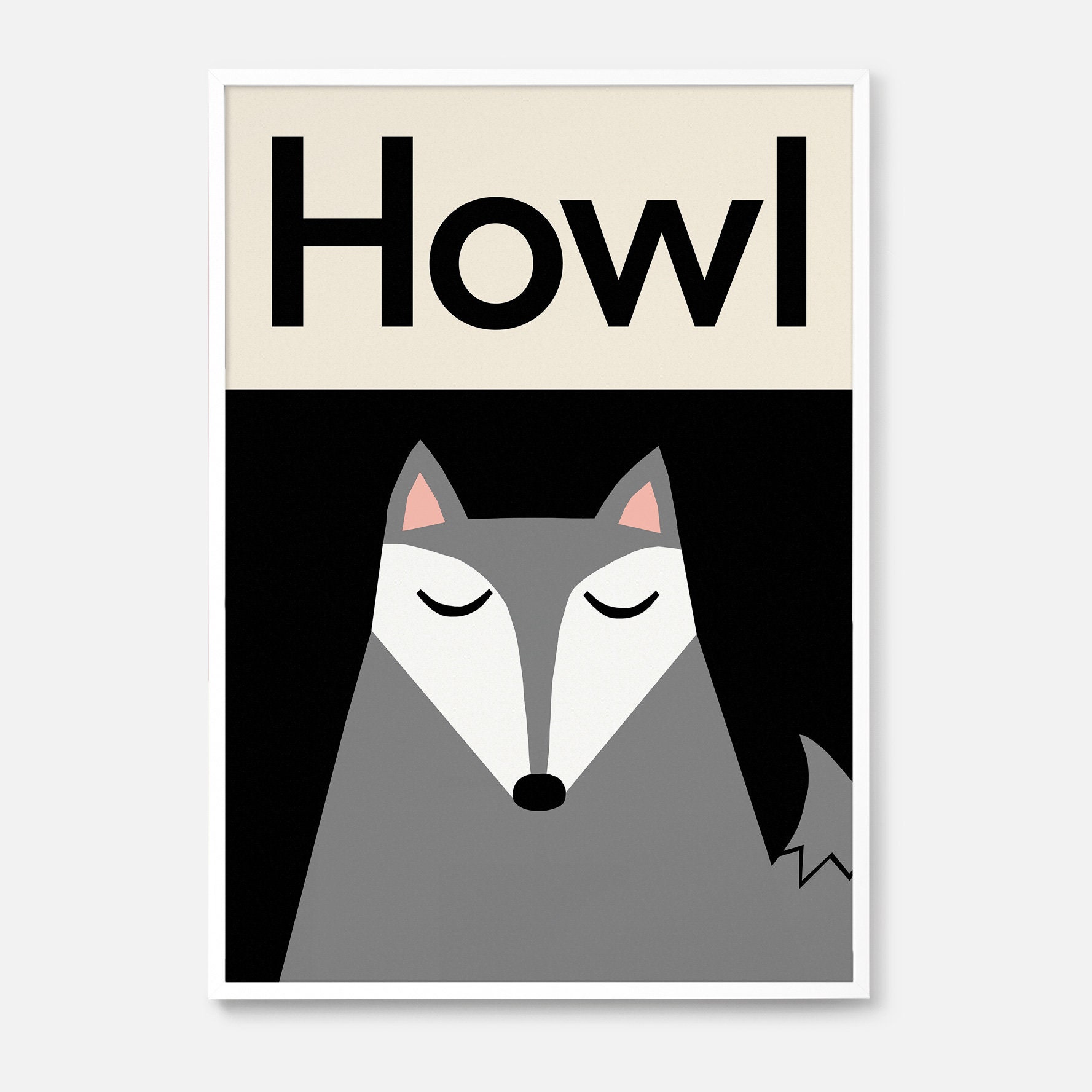 Howl Animal Sounds Print - Etsy