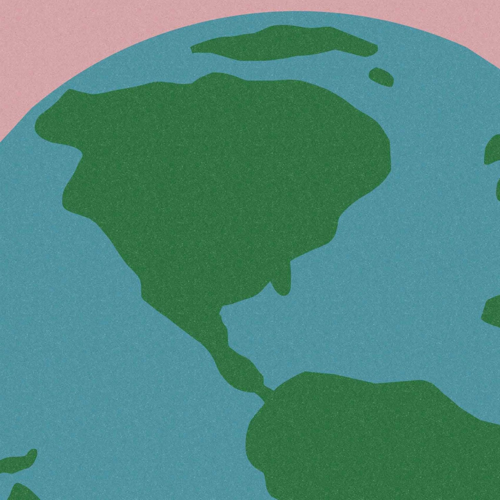 Earth Alphabet Print - Etsy