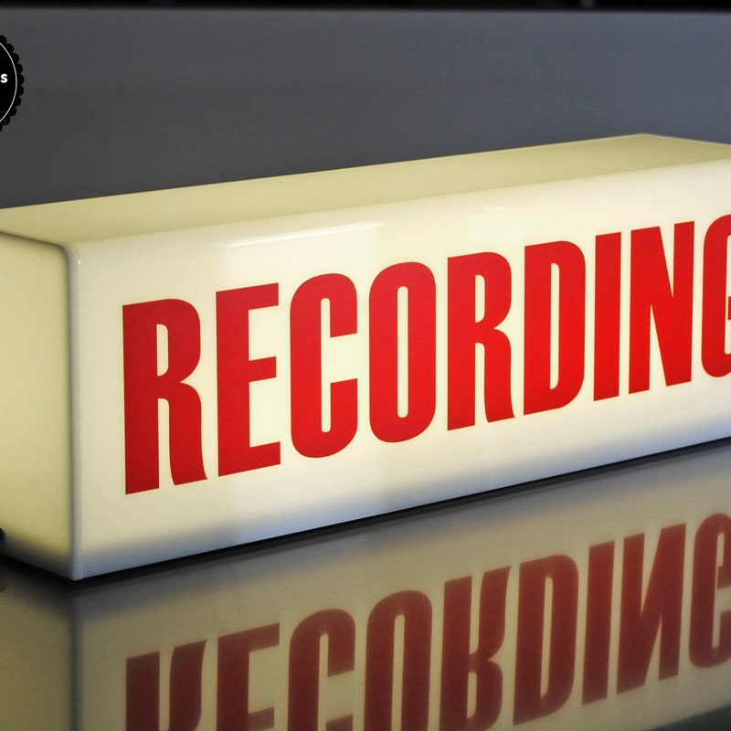 Recording Light - Etsy