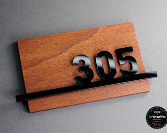 Personalized Modern Keychain for Hotels, Key Tag With Your Logo and ...