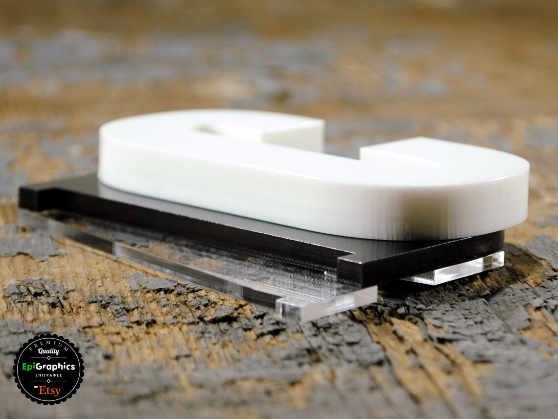 Acrylic Letters and Numbers 3mm / 5mm / 10mm - Etsy