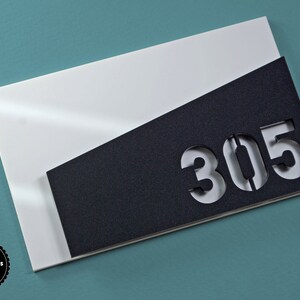 Acrylic Sign for Hotel Signage, Room Number Sign, Apartment Door Sign ...