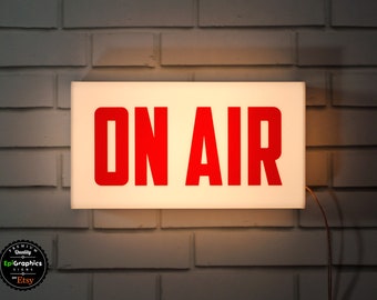 On Air Lighted Sign on Air Lightbox Lightbox on Air Light Box on Air ...
