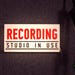 RECORDING Studio in Use Decorative Sign / Acrylic Lightbox - Etsy
