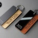Personalized Modern Keychain for Hotels, Key Tag With Your Logo and ...