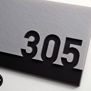 Sign for Hotel Signage Made of Acrylic, Room Number Sign, Apartment ...