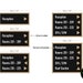 Wood & Acrylic Square Room Number Sign - Hotel Apartment Door Sign - Etsy