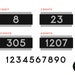 Modern Wood & Acrylic Room Number Sign - Hotel Apartment Door Signage ...
