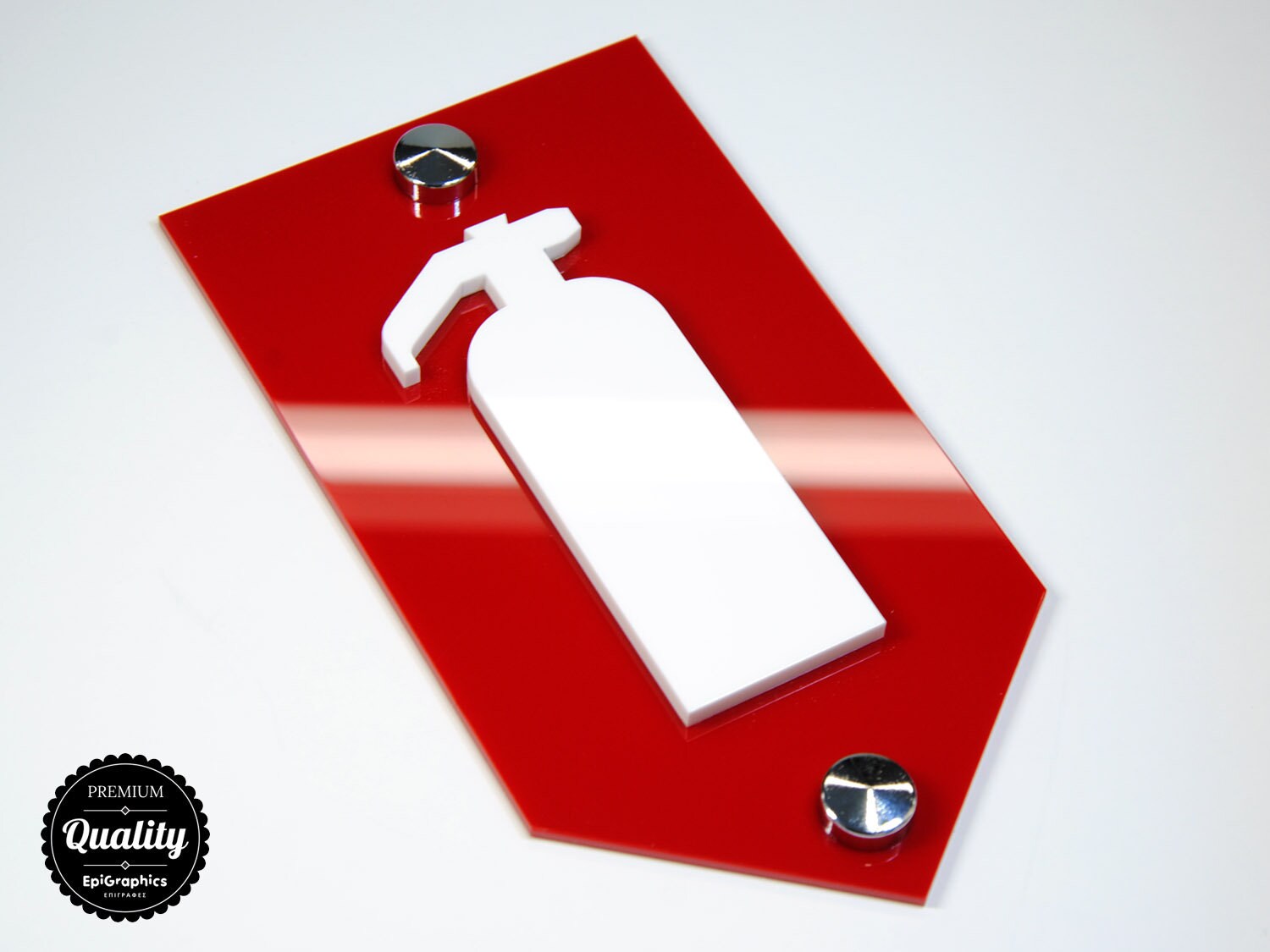 Letrero de acrílico para extintor de incendios letrero de - Etsy México