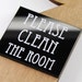 Modern Design Door Hanger Sign do Not Disturb Please Clean the Room for ...