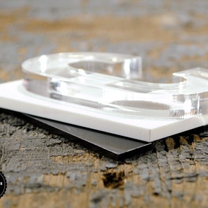 Acrylic Letters and Numbers 3mm / 5mm / 10mm - Etsy