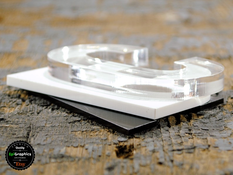 Acrylic Letters and Numbers 3mm / 5mm / 10mm - Etsy