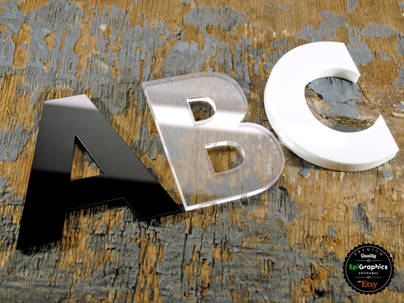Acrylic Letters and Numbers 3mm / 5mm / 10mm - Etsy
