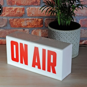 On Air or Personalized Decorative Sign / Acrylic Lightbox With Your ...