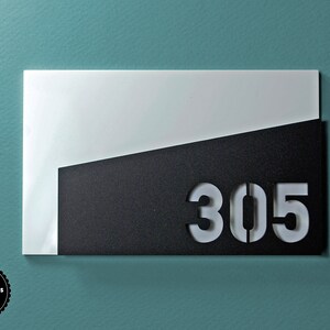 Acrylic Sign for Hotel Signage, Room Number Sign, Apartment Door Sign ...