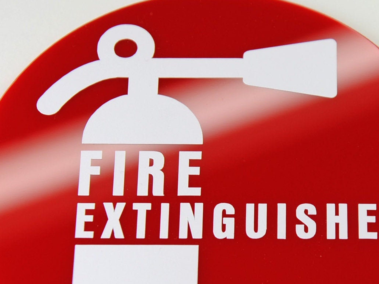 Fire Extinguisher Acrylic Sign Acrylic Fire Sign Safety | Etsy