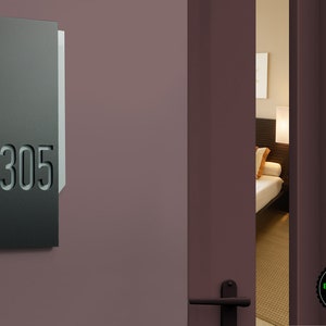 Sign for Hotel Signage Made of Acrylic, Room Number Sign, Apartment ...