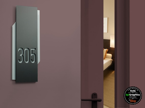 Sign for Hotel Signage Made of Acrylic Room Number Sign - Etsy