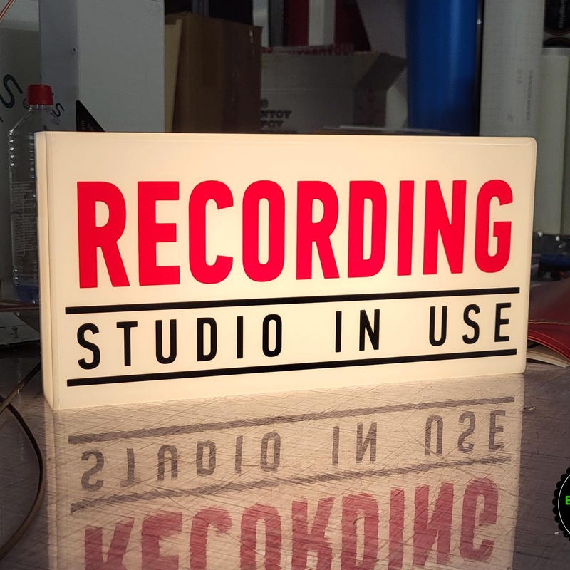 Recording Light - Etsy