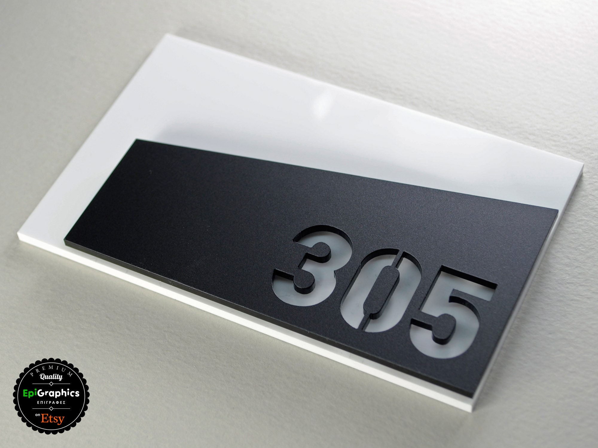 Acrylic Sign for Hotel Signage Room Number Sign Apartment - Etsy Canada