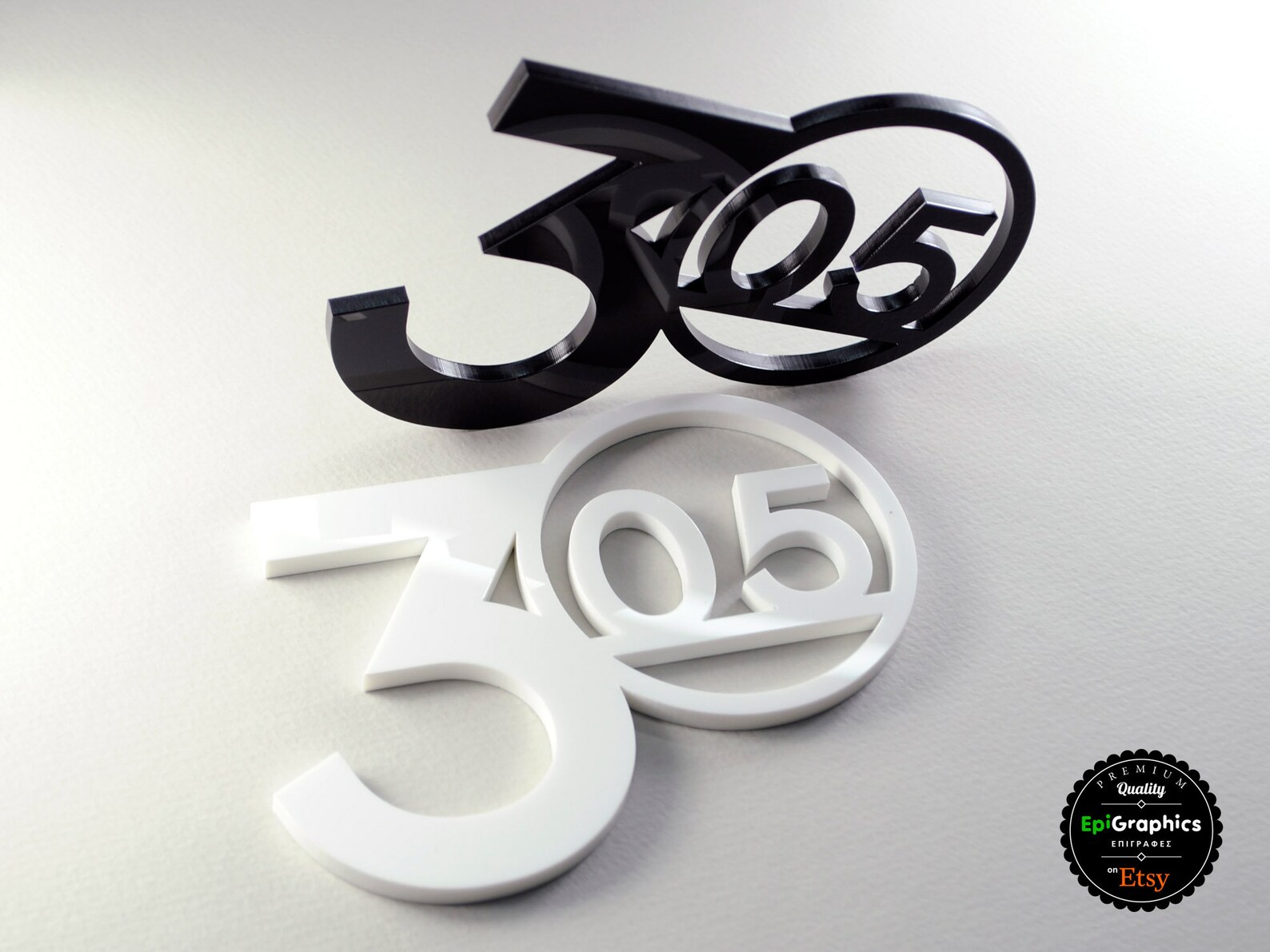 Acrylic Room Number Sign in Round Shape for Hotel Signage - Etsy