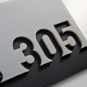 Sign for Hotel Signage Made of Acrylic, Room Number Sign, Apartment ...