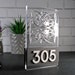 Room Number Sign Made of Acrylic for Hotel Signage, Apartment Door Sign ...