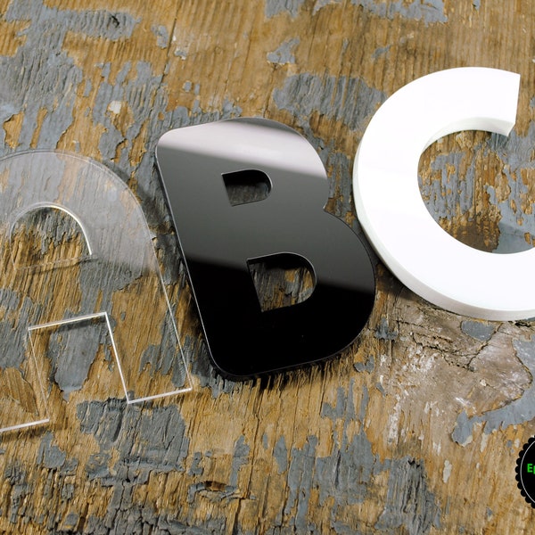 Acrylic Letters - Etsy