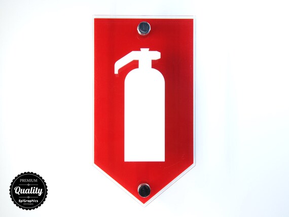 Sinais De Extintor De Incendio Sinal De Agente Extintor Para A Boca De