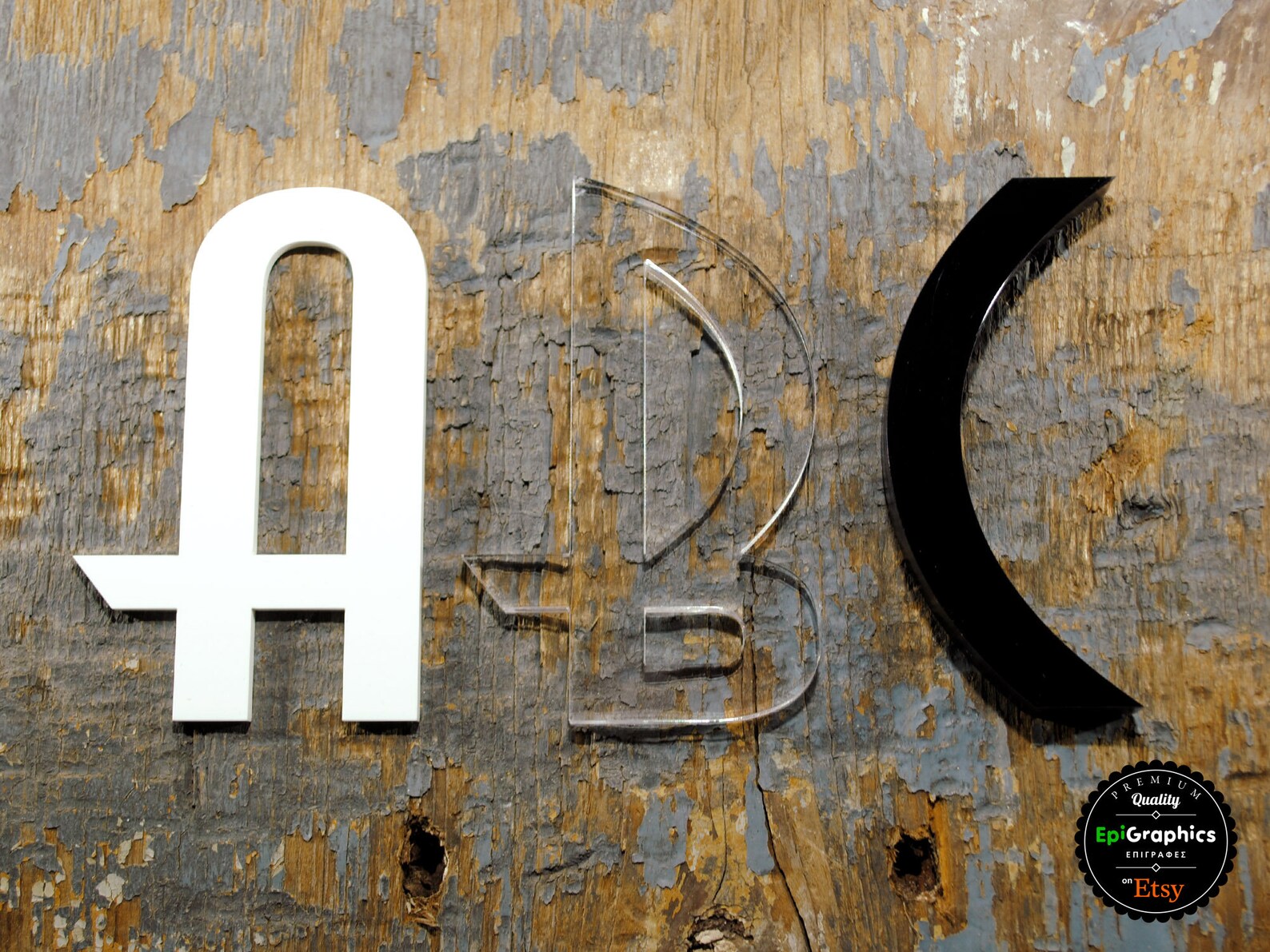 Acrylic Letters and Numbers 3mm / 5mm / 10mm | Etsy