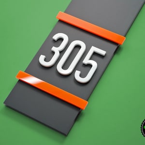 Sign for Hotel Signage Made of Acrylic, Room Number Sign, Apartment ...