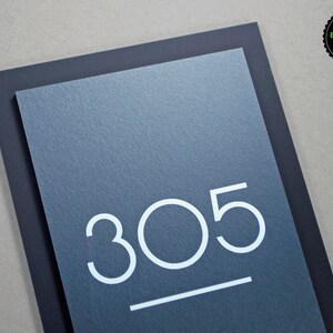 Room Number Sign for Hotel Signage Made of Acrylic, Apartment Door Sign ...