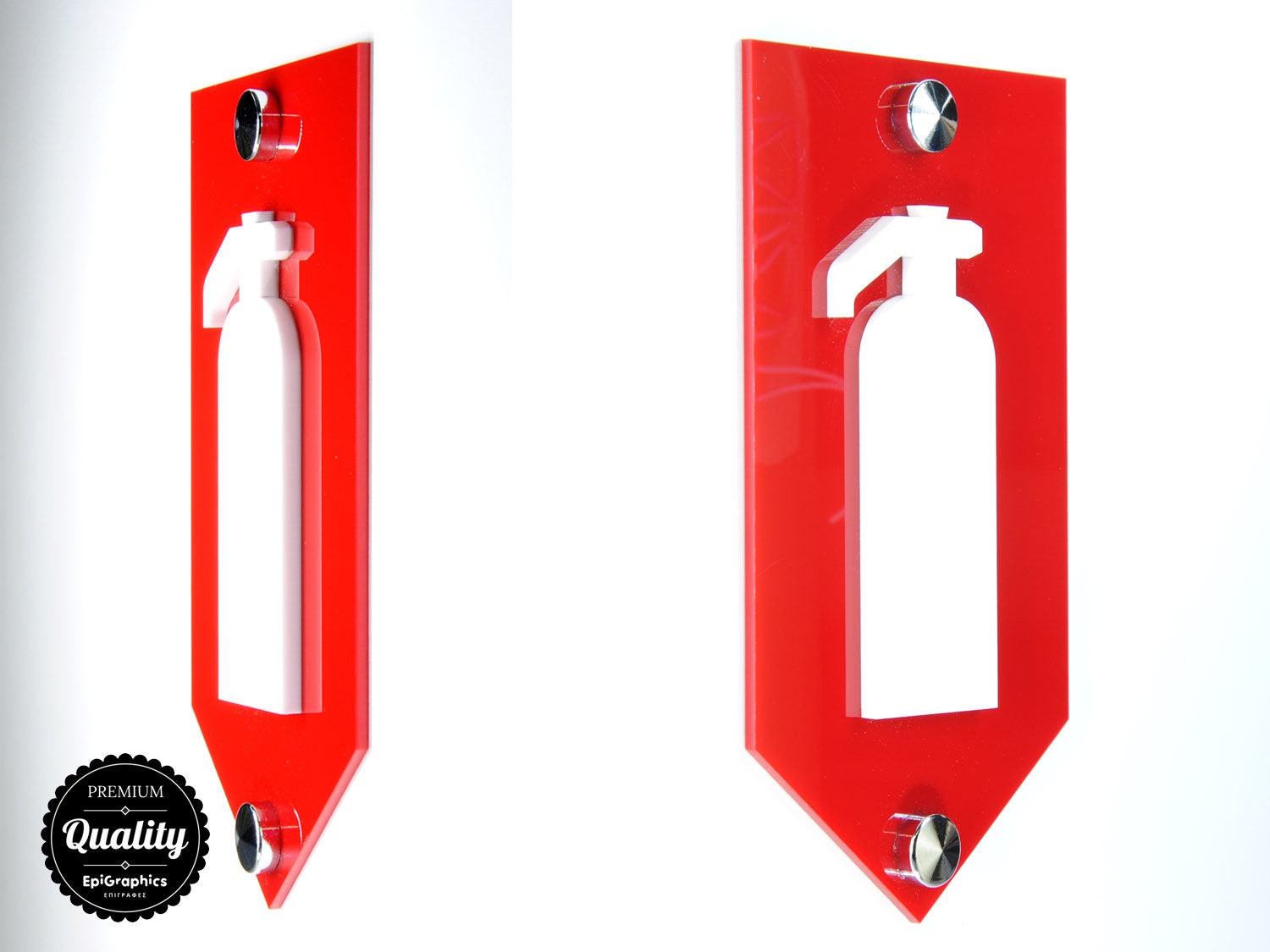 Letrero de acrílico para extintor de incendios letrero de - Etsy México